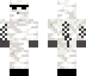 mokujin (tekken 6 girl ver with chains and glasses ) | Minecraft Skin