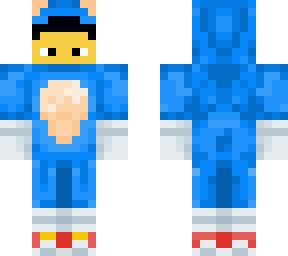 Sonic onsie | Minecraft Skin