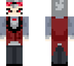 Stolas Helluva Boss Human | Minecraft Skin