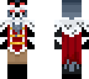 Stolas Helluva Boss Main Outfit | Minecraft Skin