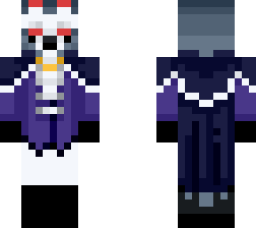 Stolas Helluva Boss Ozzie’s Outfit | Minecraft Skin