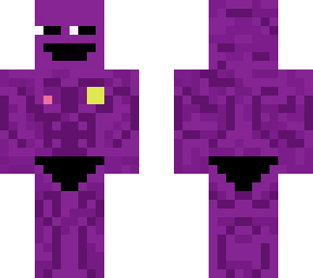 Buff Purple Guy Revamped | Minecraft Skin