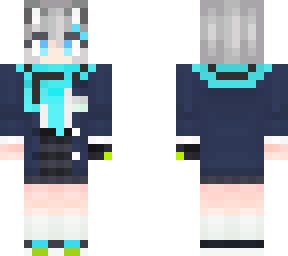 shiroko v3 | Minecraft Skin