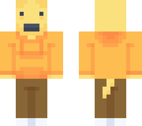 charlie smiling friends but he ahs the dawg in him | Minecraft Skin