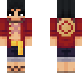 Edited Luffy | Minecraft Skin