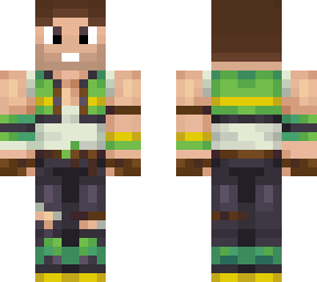 impulseSV Lime Llamas Skin | Minecraft Skin