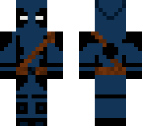 Navy blue Deadpool | Minecraft Skin