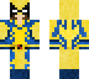 wolverine new suit | Minecraft Skin