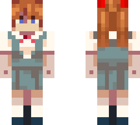 Asuka Langley Sohryu |Evangelion| | Minecraft Skin