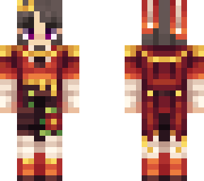 AvidMc - MCC Rising Red Rabbits | Minecraft Skin