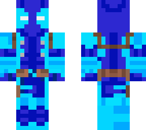 Blue Deadpool | Minecraft Skin