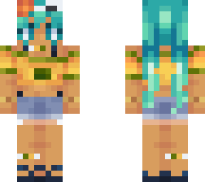 brazilian hatsune miku | Minecraft Skins