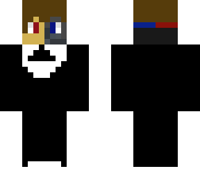 Cyborg Boy In A Tuxedo | Minecraft Skin