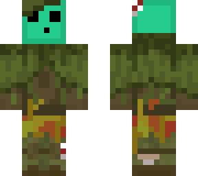 my new swamp slime skin | Minecraft Skin