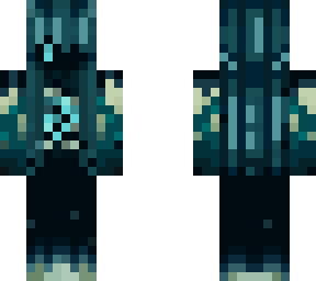 sculk girl | Minecraft Skin