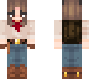 Short hair coegirl | Minecraft Skin