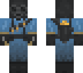 TF2 Blu Pyro | Minecraft Skin