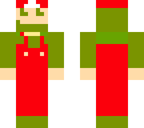 8-bit Mario | Minecraft Skin