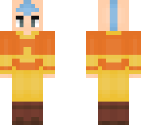Aang / Avatar The Last Airbender (Dont Repload) | Minecraft Skin