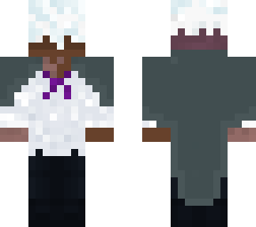 Aokiji OC Tsuyomia | Minecraft Skin