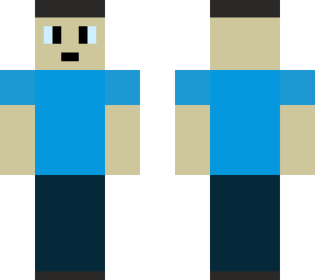 Cool skin I made on block bench | Minecraft Skin