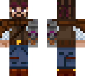 Minecraft Cyborg Skin