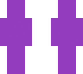 frost cactus transparent outer layer purple | Minecraft Skin