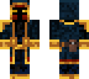 Gold Phantom Trader | Minecraft Skin