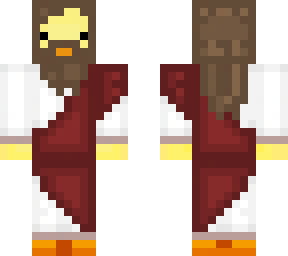 Jesus duck | Minecraft Skin