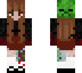 Poor girl - megharapott | Minecraft Skin