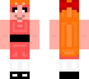 Powerpuff girls Blossom | Minecraft Skin