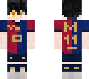 SKIN FCB BOY FC BARCELONA 24/25 KIT | Minecraft Skin