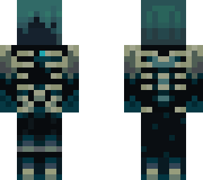 warden girl | Minecraft Skin