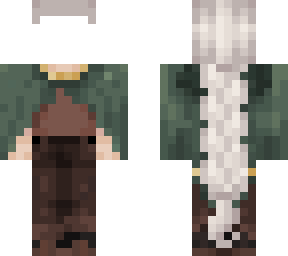 White hair elf base | Minecraft Skin