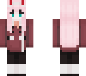 zero two | Minecraft Skins
