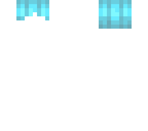 Aquatic Hair Template | Minecraft Skin