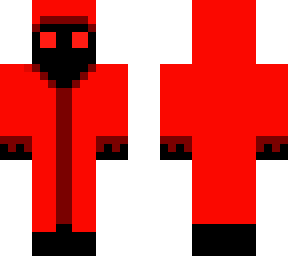 Dark Red Wraith | Minecraft Skin