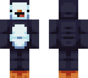 derpy penguin (hive style) | Minecraft Skin
