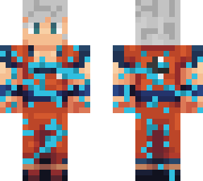 goku ultra instinct | Minecraft Skins
