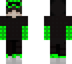 Green NotNico UPDATE 4 TICK TAK TOE | Minecraft Skin