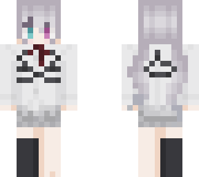 Hatsune Miku -Empty SEKAI- | Minecraft Skin