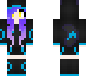Kyo Kurumi Shiny Umbreon | Minecraft Skin