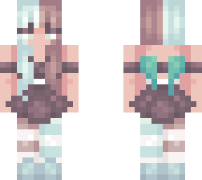 Mint chocolate chip | Minecraft Skin