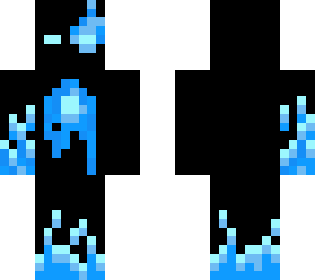 blue fire | Minecraft Skins