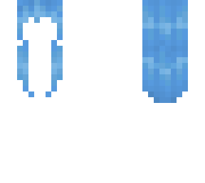 blue hair base | Minecraft Skin
