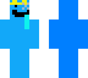 blue rainbow friends | Minecraft Skin