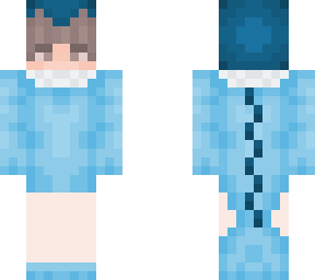 Cripi vaporeon | Minecraft Skin