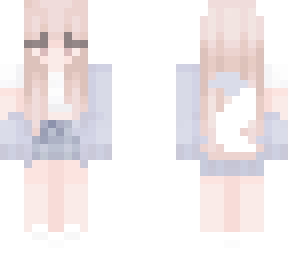 Cute Werewolf Girl | Minecraft Skin