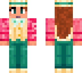 Female Scarland Ticket Host | Minecraft Skin
