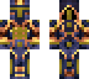 Gilded Paladin | Minecraft Skin